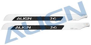 Align 425D 3G Carbon Fiber Blades by Penn Models - Radio Control Model ...