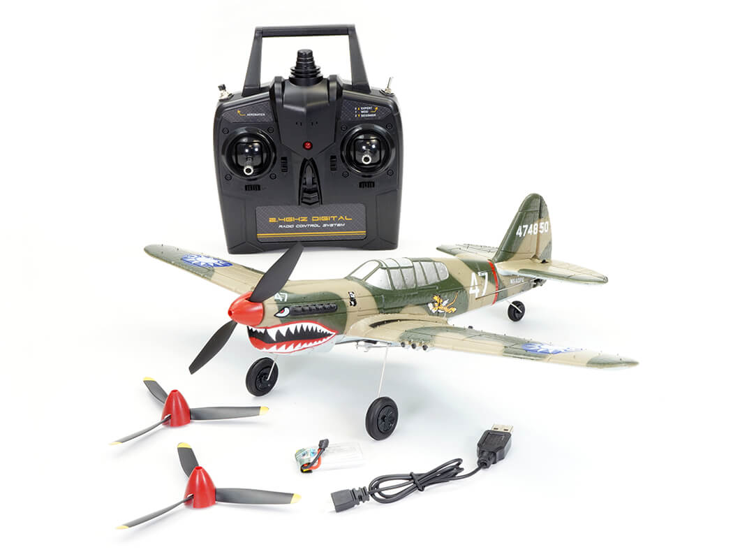 CML P40 WARHAWK 4CH 400MM by Penn Models - Radio Control Model ...